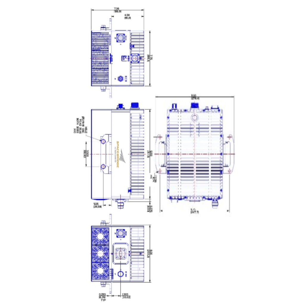 100 W Ku-band Appendix-30B-15 or Kx- band Outdoor Multicarrier Gen III ...